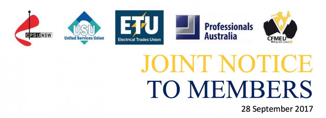 AUSGRID TABLES A TRULY GROSS EBA PROPOSAL | United Services Union