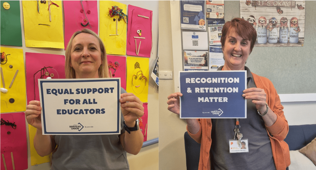 ECEC Retention Payment | United Services Union